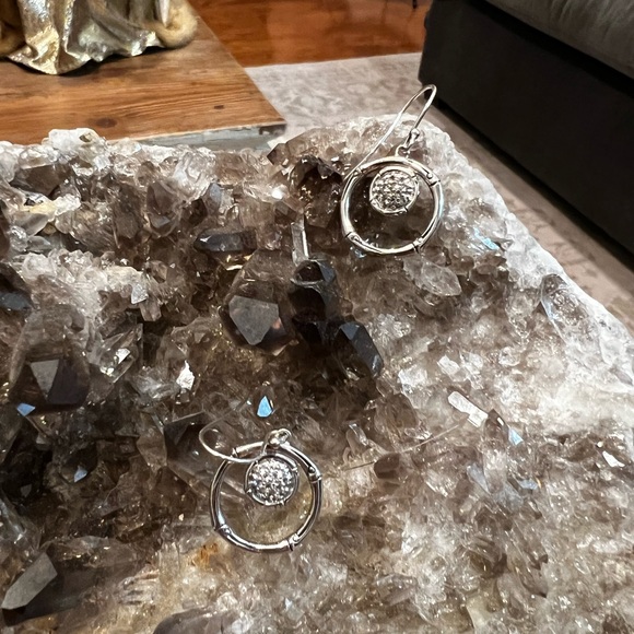 John Hardy | Jewelry | John Hardy Dangle Bamboo White Topaz Pave Drop ...